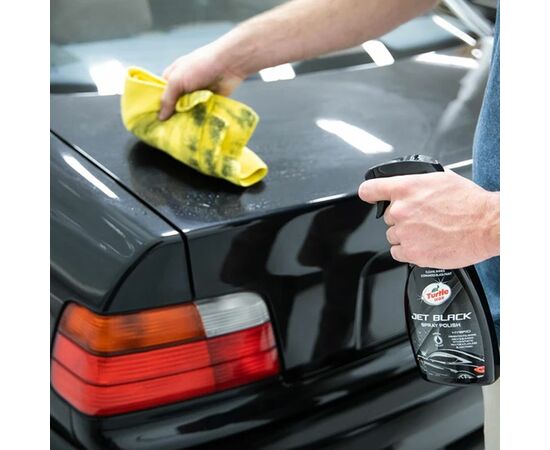 Turtle Wax Jet Black Spray Polish черный жидкий полироль с воском 500 ...